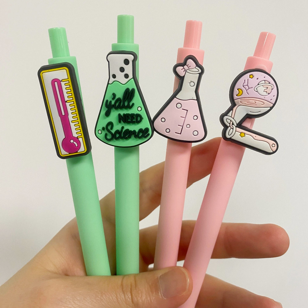 20pcs Science Gel Black Ink Pens for Birthdays Party Favors Scientific ...