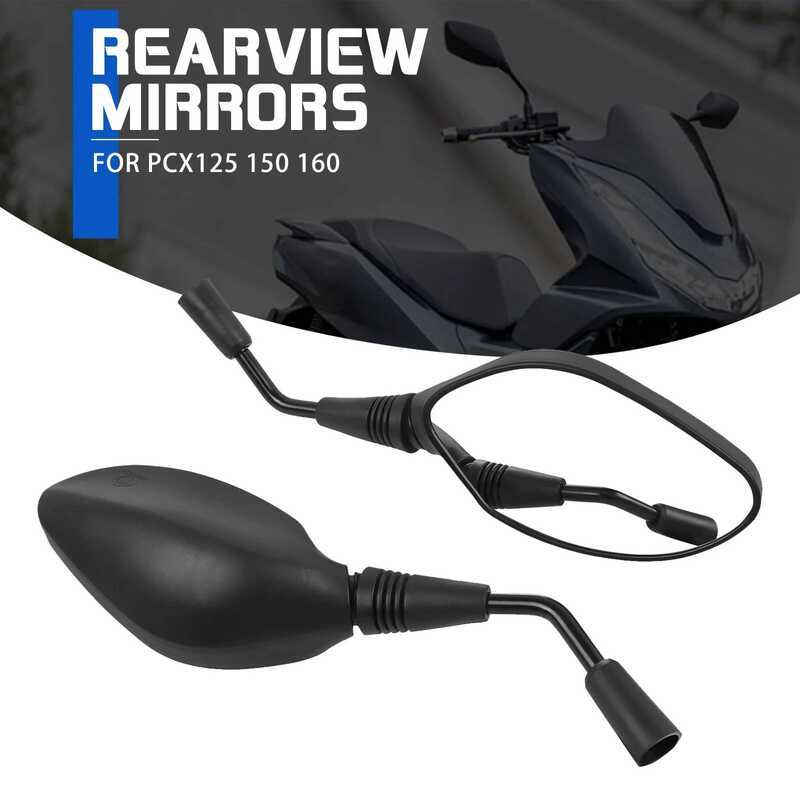 150 125 PCX 160 Motorcycle Left Right Mirror Rear View Rearview Side ...