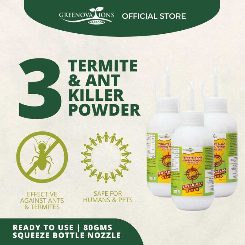 MAPECON GREENOVATIONS F3 Termite And Ant Killer Powder 80 GRAMS ...