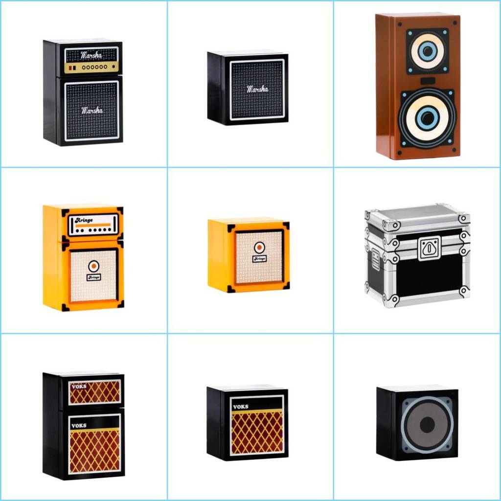 In Stock American Citizen Brick Minifigures Printed Bricks Speaker ...