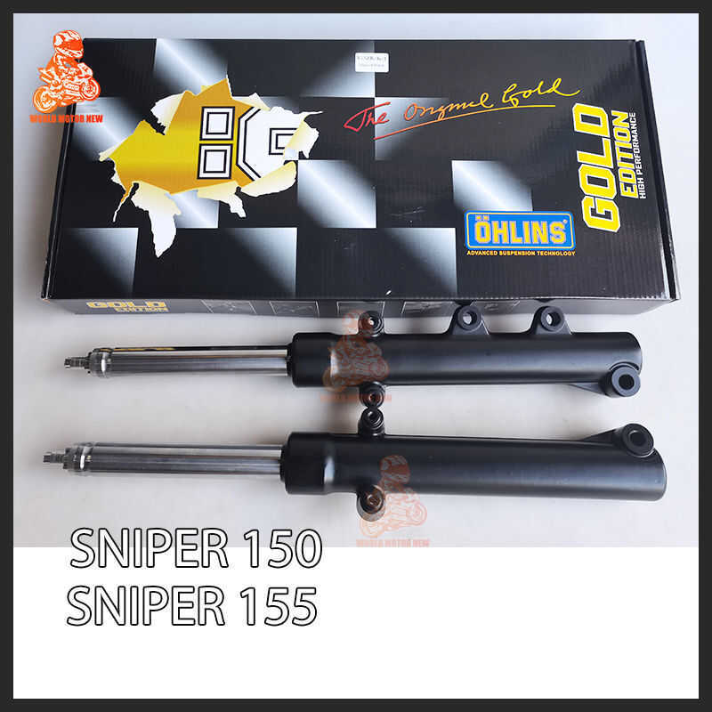 Ohlins Adjustable Front Shock For YAMAHA SNIPER 150 Sniper 155 Bold ...