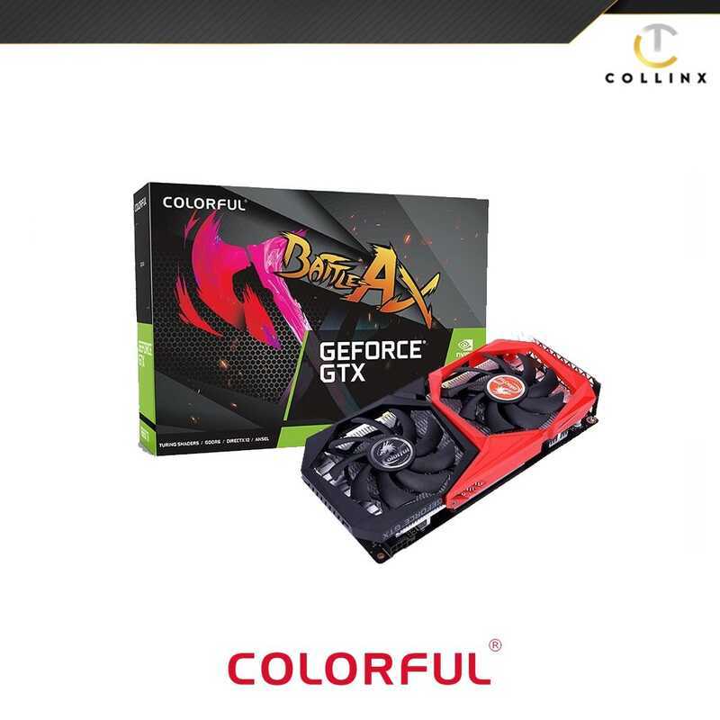COD Nvidia Geforce GTX 1650 Colorful New Battle-Ax 4Gb Gaming Graphics ...
