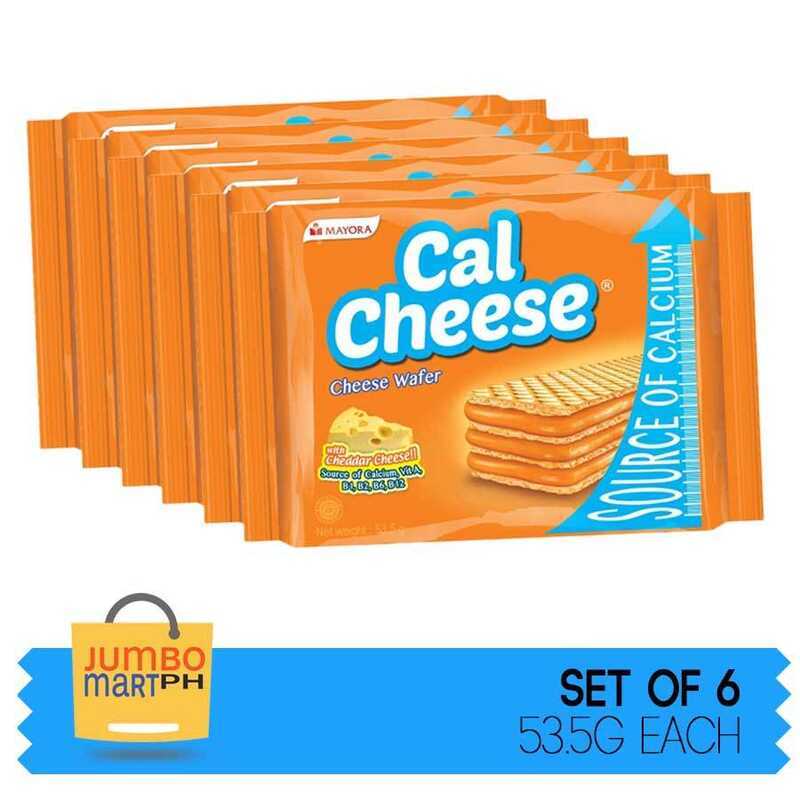 CALCHEESE CHEESE WAFER 48G / SET OF 6 B0e | Shopee Philippines