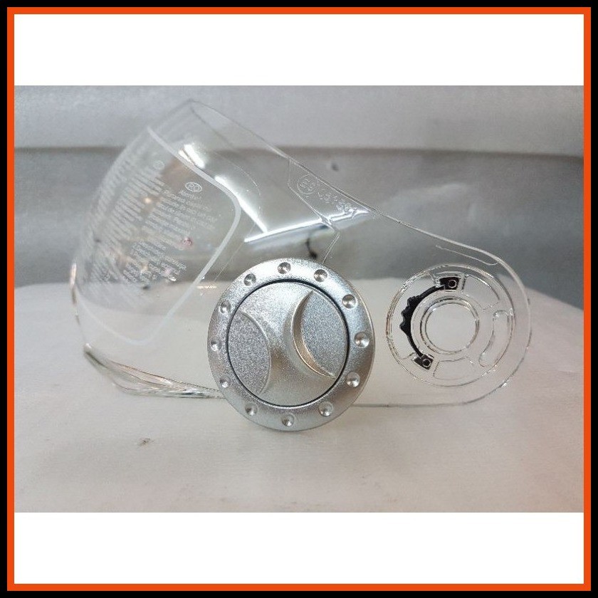 Spare Visor w/ Lock & Plate Apollo Helmet FS701 CT. Cruise Clear ...