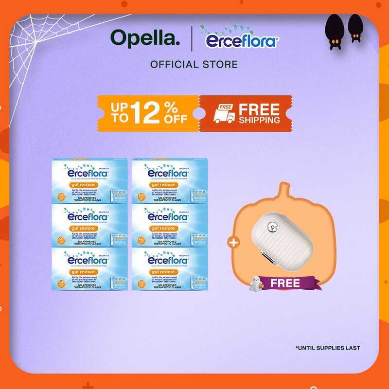 Erceflora Restore Probiotic Gut Balance Supplement For Kids & Adults 10 ...