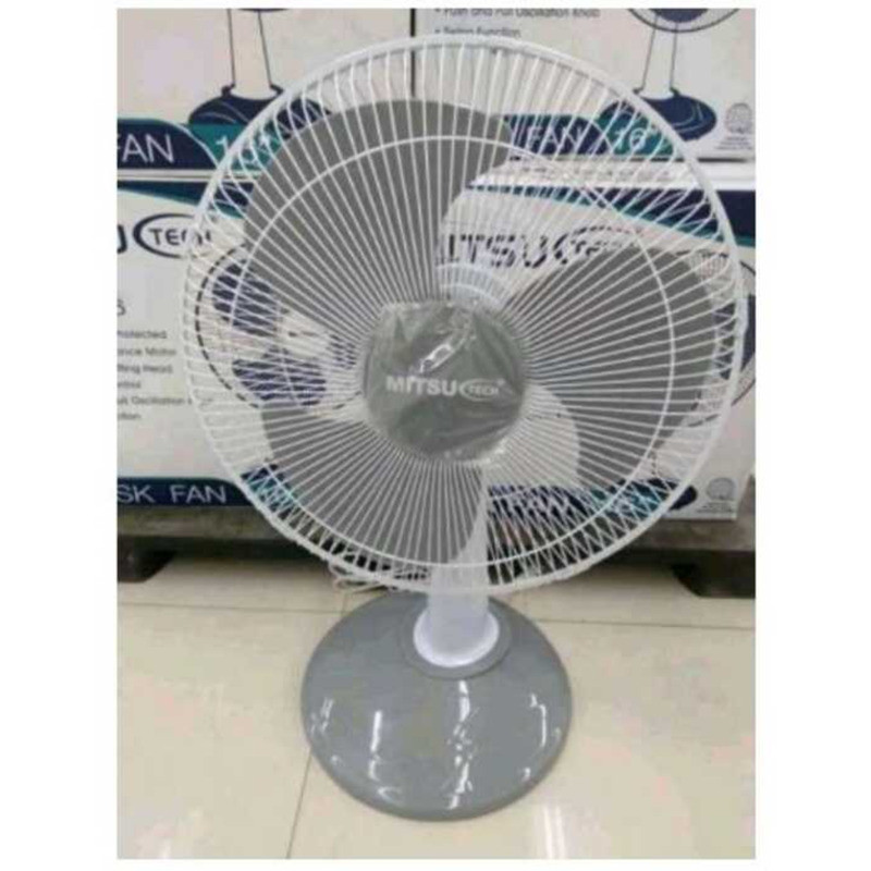 MITSU TECH Mdf-16 Electric Desk Fan 16 Inches 23D | Shopee Philippines