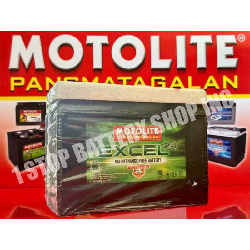 MOTOLITE 3Smf EXCEL Maintenance Free Car Battery D31l D31 D31r 3Sm N70l ...