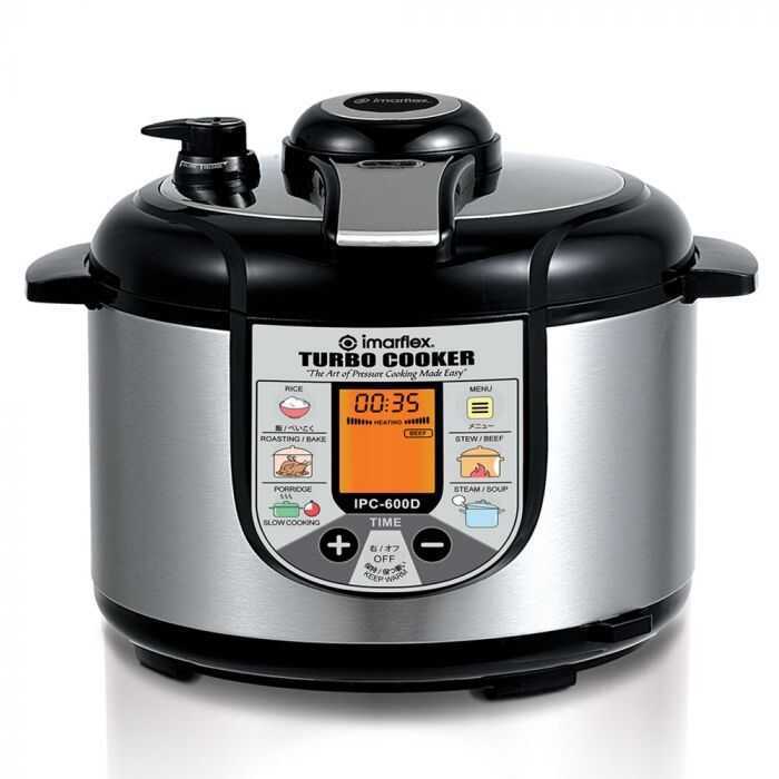 Imarflex Turbo 6L Ipc-600D Electric Pressure Cooker E1e | Shopee ...
