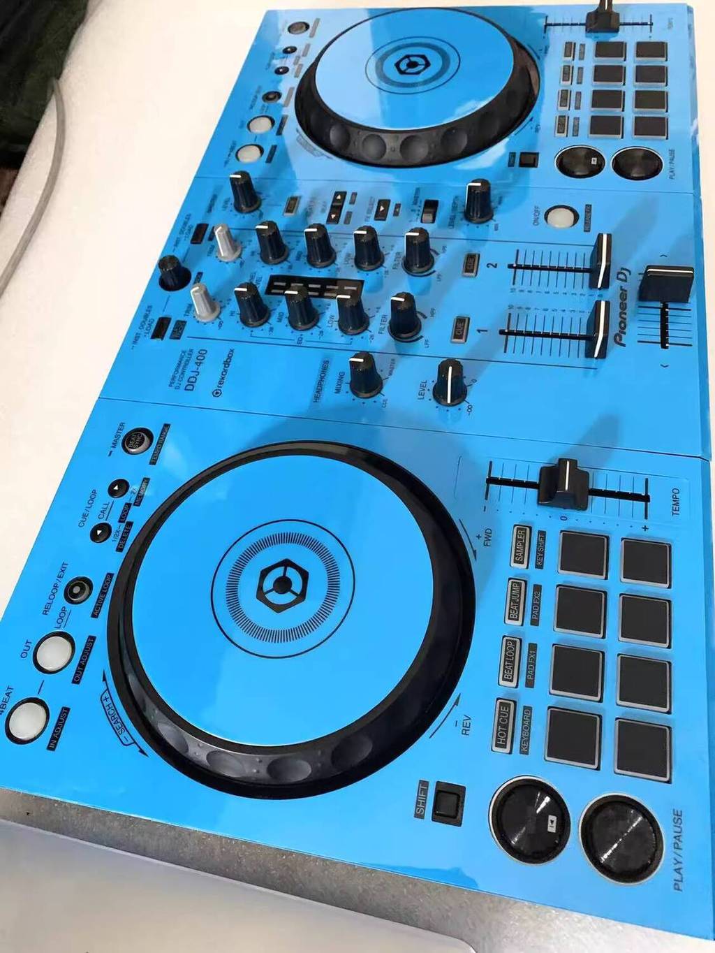 ☑♥ Pioneer DDJ-400 Blue Film DJ Controller DDJ400 Controller DDJFLX4 ...