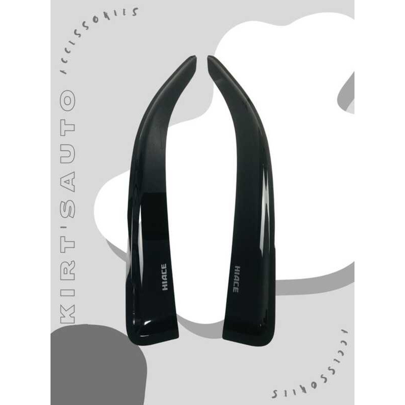 Toyota Hiace Hi-Ace Deluxe 2019 2020 2021 With Nguso Rain Visor Window ...