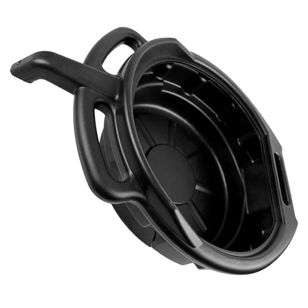 Motor Oil Drip Catcher Pan Oil Drain Pan 10L Black Plastic Anti ...