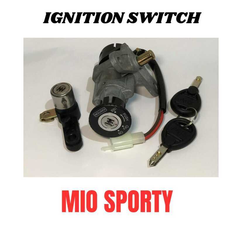 YAMAHA MIO SPORTY IGNITION SWITCH KEY SET ASSEMBLY ANTI THEFT SWITCH ...
