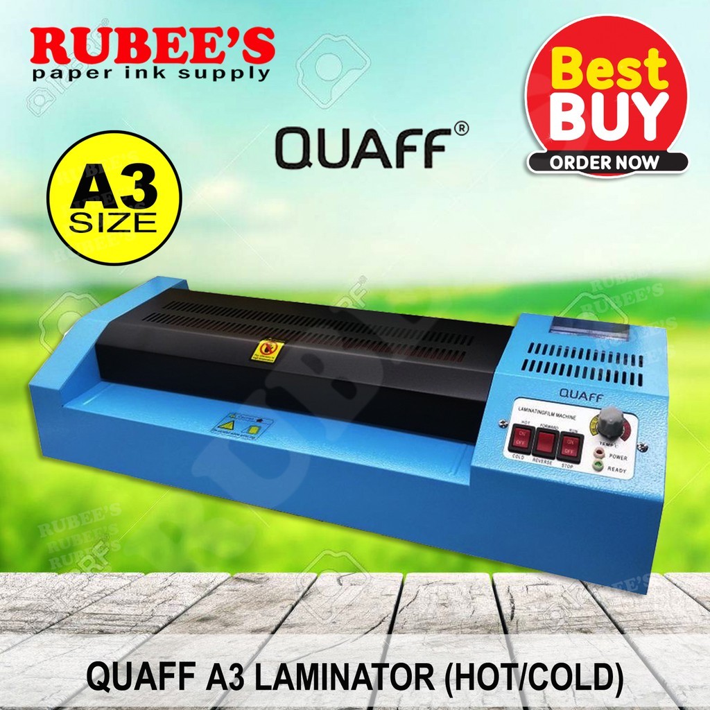 QUAFF LAMINATOR MACHINE A3 HOT/COLD | Shopee Philippines