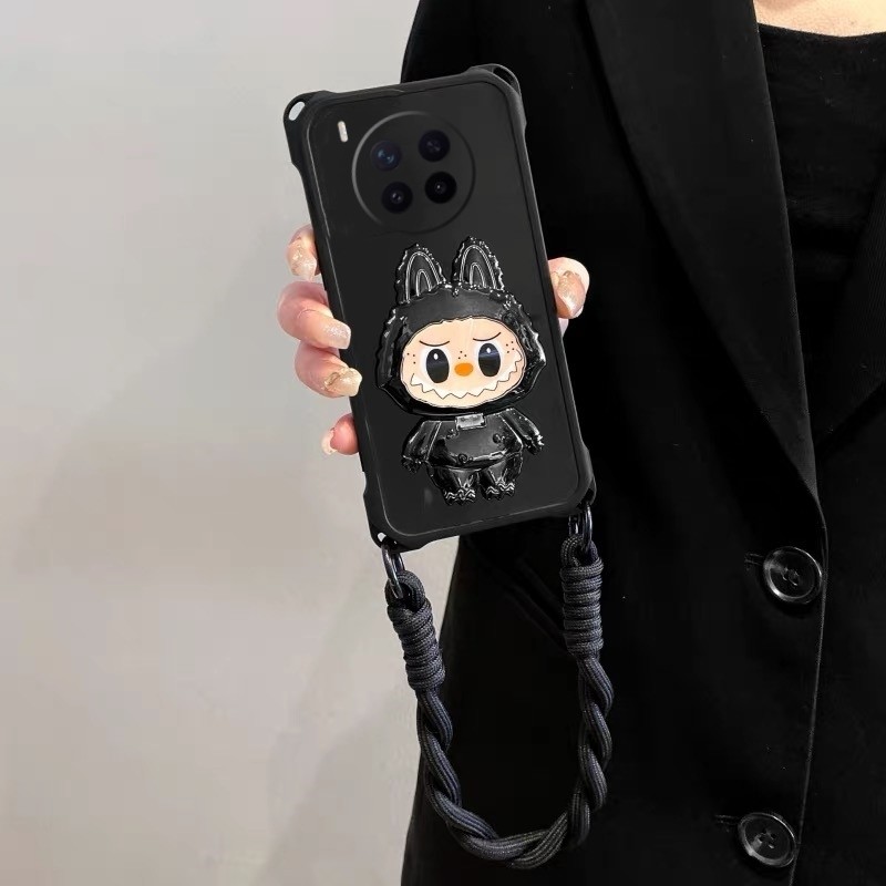 Casing for VIVO X300 5G / VIVO X300 Pro 5G Fashion LABUBU Mirror ...