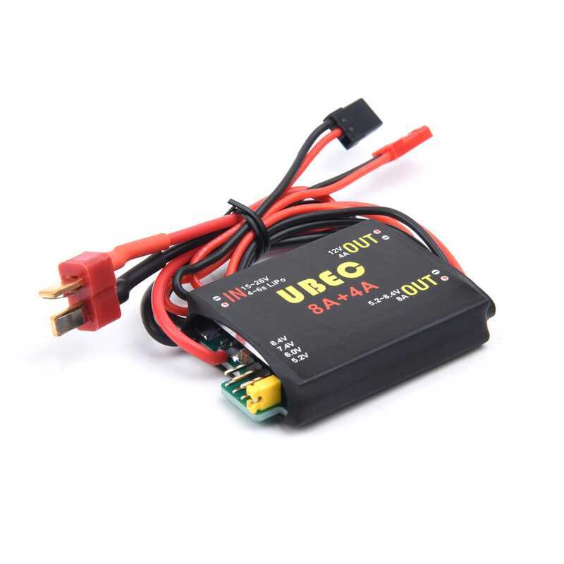 New 2S-6S 6-36V UBEC-8A BEC & DUAL UBEC 8A /16A 5.2/6.0/7.4V/8.4V Servo ...