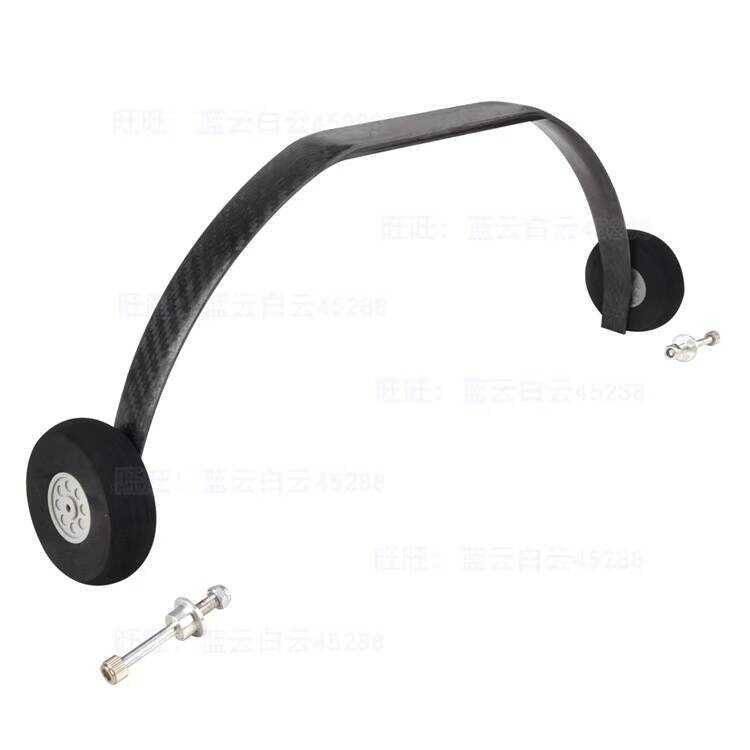 Level 70 300#Series Carbon Fiber Landing Gear Sponge Wheels Wheel Axle ...