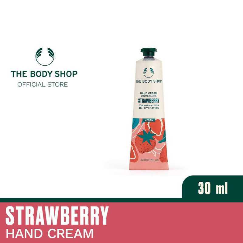 The Body Shop Strawberry Hand Cream D0d | Shopee Philippines