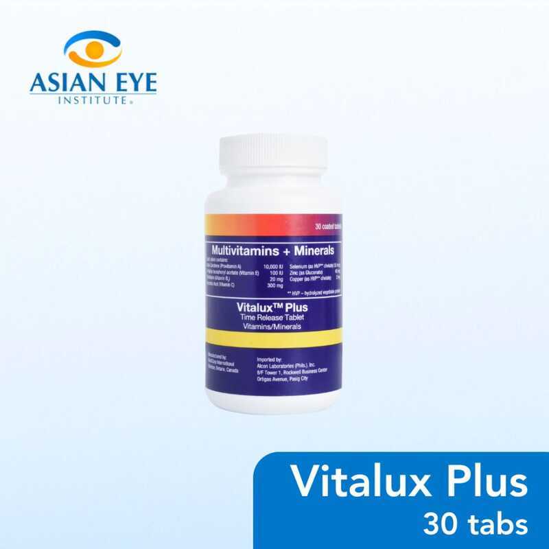 Vitalux Plus Multivitamins 30 Tabs/Bottle 52B | Shopee Philippines