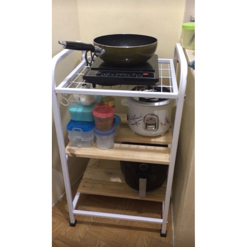 Single Stove Stand Organizer | Induction Cooker Rack Stand ...