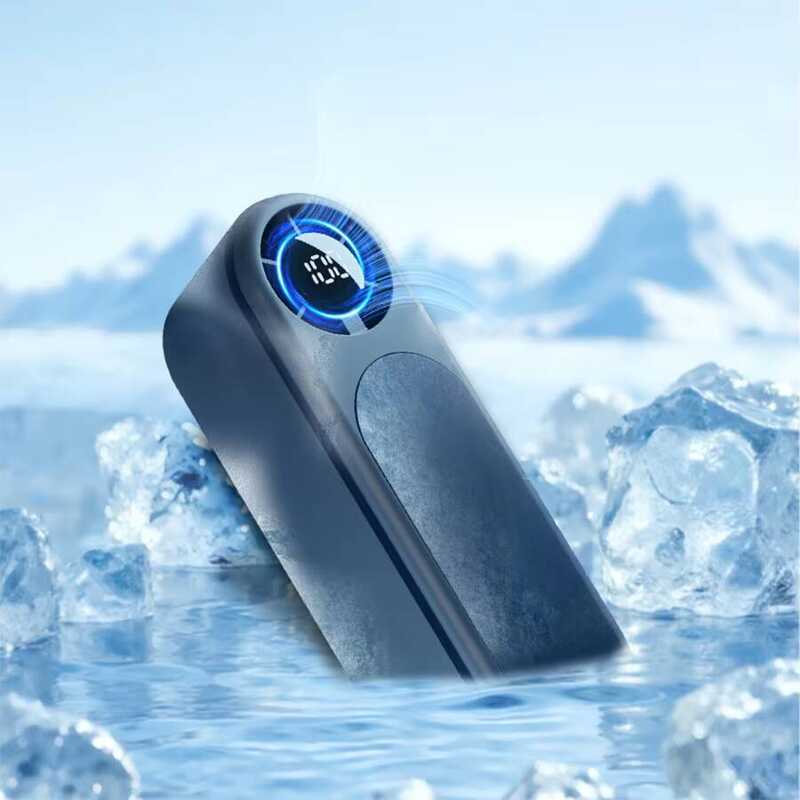 Factory Air Rechargeable Usb Ice Fan Hand Electric Fan Held Petit Small ...