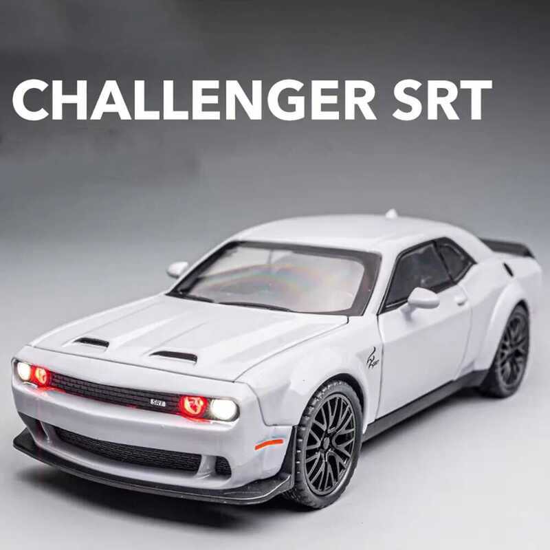 Challenger 1:32 SRT Hell A4 Sports Cars Miniature Models Toys Alloy ...