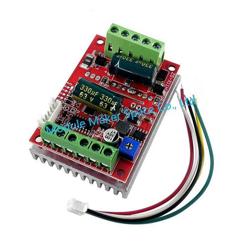 Zs-X11d1 6-60V 16A 400W 3 Phases Hall Brushless Motor Controller Board ...