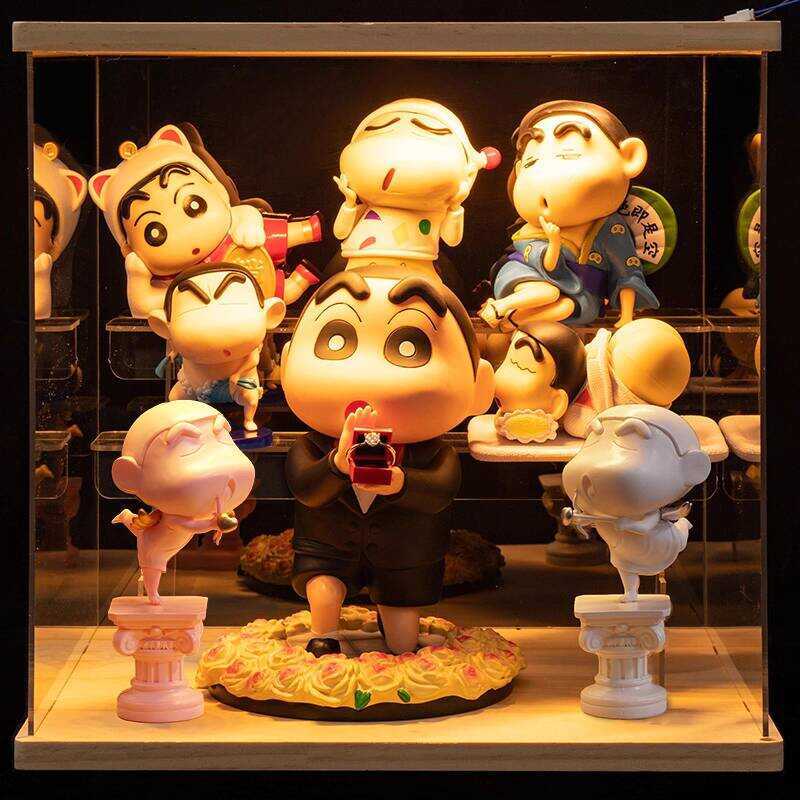 Crayon Shin-Chan Blind Box Figurine Series White Birthday Peripheral ...