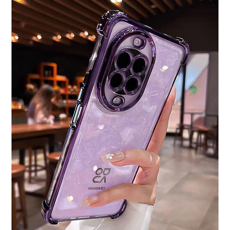 For Huawei Nova 14 Case Shockproof Soft TPU Silicone Electroplating ...