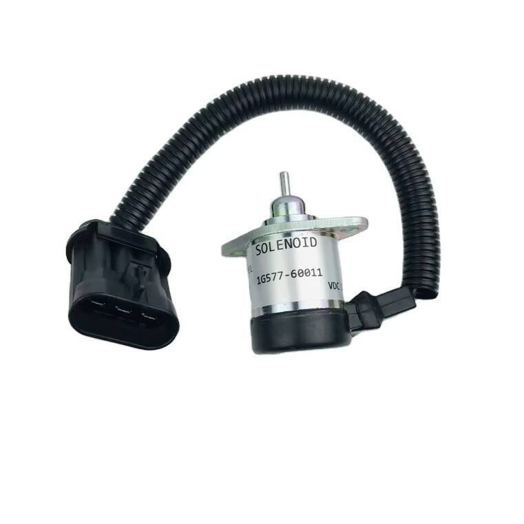 12v Fuel Shut Off Solenoid Valve for Kubota Engine Flameout Magnet ...