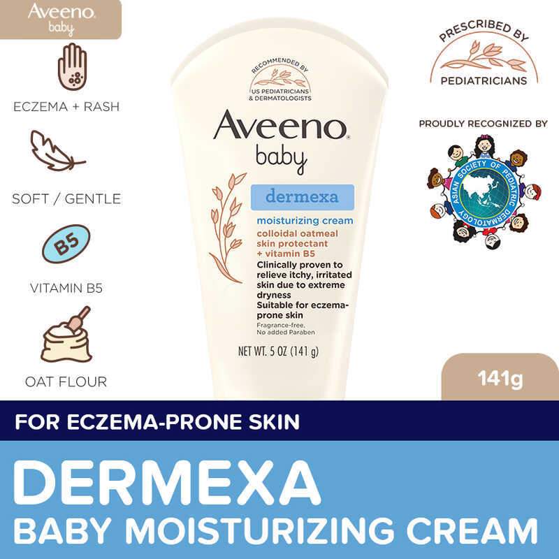 Aveeno Baby Dermexa Cream 141g: lotion for dry, sensitive skin, atopic ...