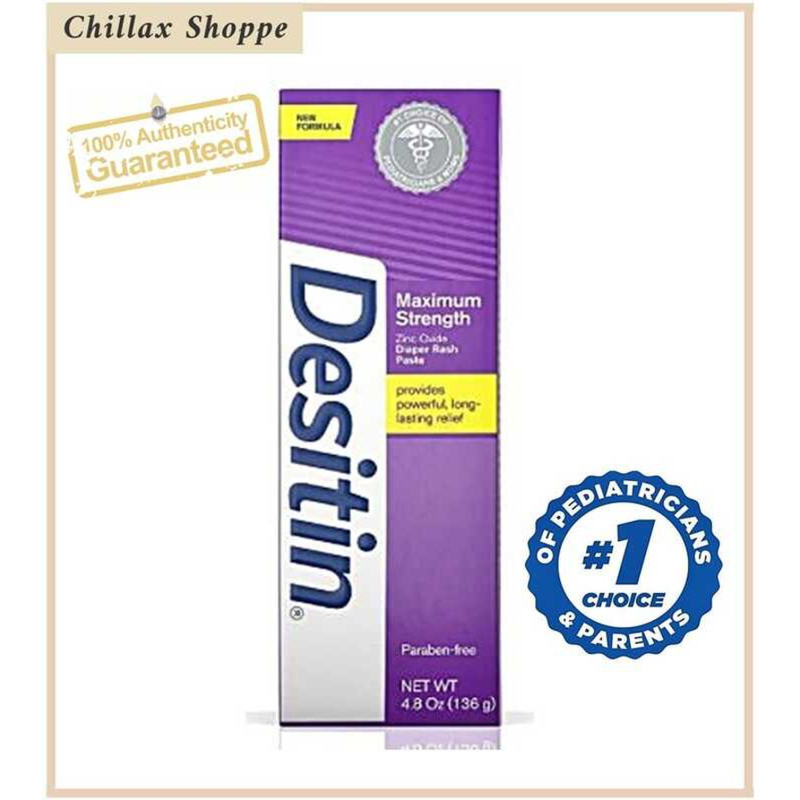 Desitin Baby Diaper Rash Maximum Strength Original Paste, 4.8 Oz A08 ...