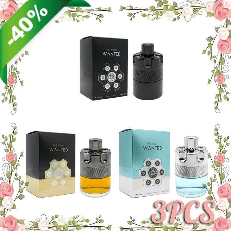 3Pcs Azzaro The Most Wanted Parfum Set Long Lasting Wear Irresistible ...