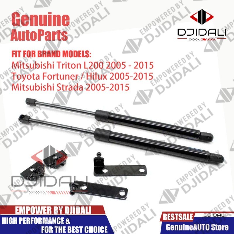 Toyota Fortuner / Hilux 2005-2015/Mitsubishi Strada 2005-2015 Red/Black ...