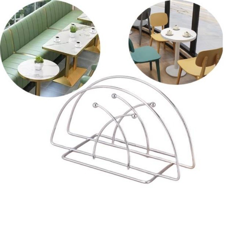 Stainless Steel Tissue Holder for Restaurant Hotel | Shopee Philippines