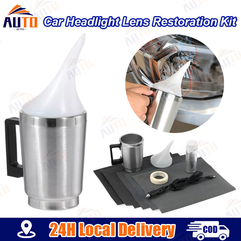 Headlight Restoration Kit Car Headlight Glass Scratch Renovation Tool ...