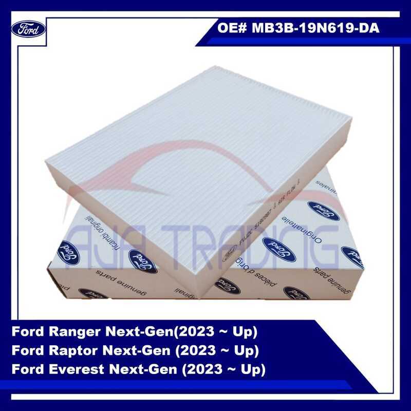 Cabin Aircon Filter For Ford Ranger Next-Gen, Ford Everest Next-Gen ...