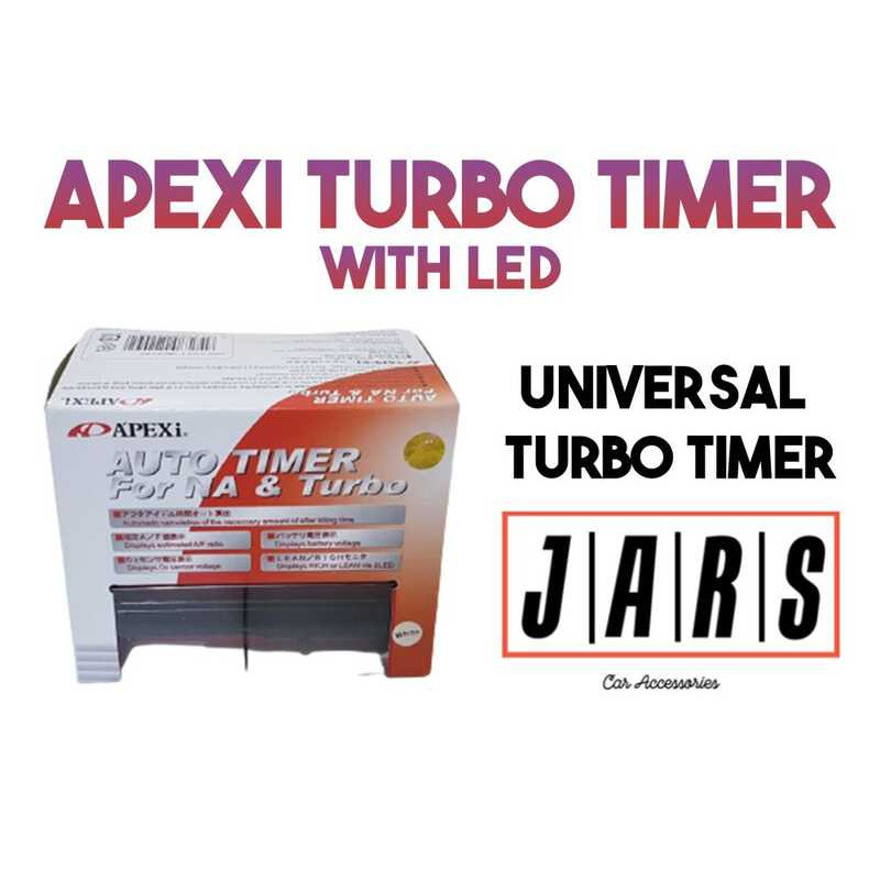 Apexi Turbo Timer | Universal Fits All Cars 2B8 | Shopee Philippines