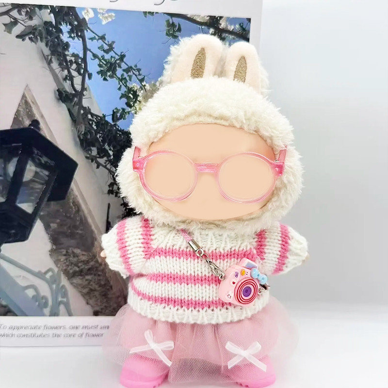 For lafufu Clothes Striped sweater outfit pendant Can match according ...