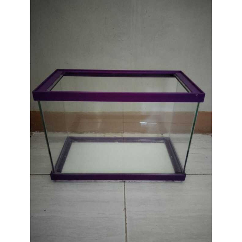 [Purple] 2.5 Gallon Fish Tank Empty Aquarium 100% Good Quality 1F7 ...