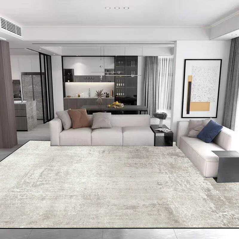 Ury Light Minimalism Large Living Room Carpet Solid Color Home ...