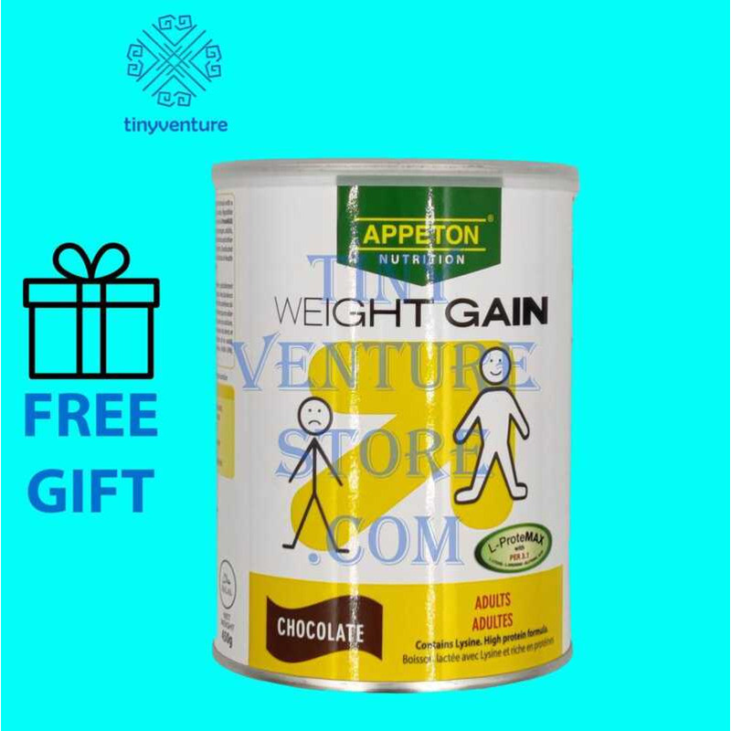 Appeton Nutrition Weight Gain Chocolate 450G/900G With FREE GIFT (On ...