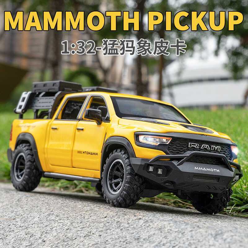 Zhongyuanxing 1/32 Dodge Tyrannosaurus Mammoth Alloy Car Model ...