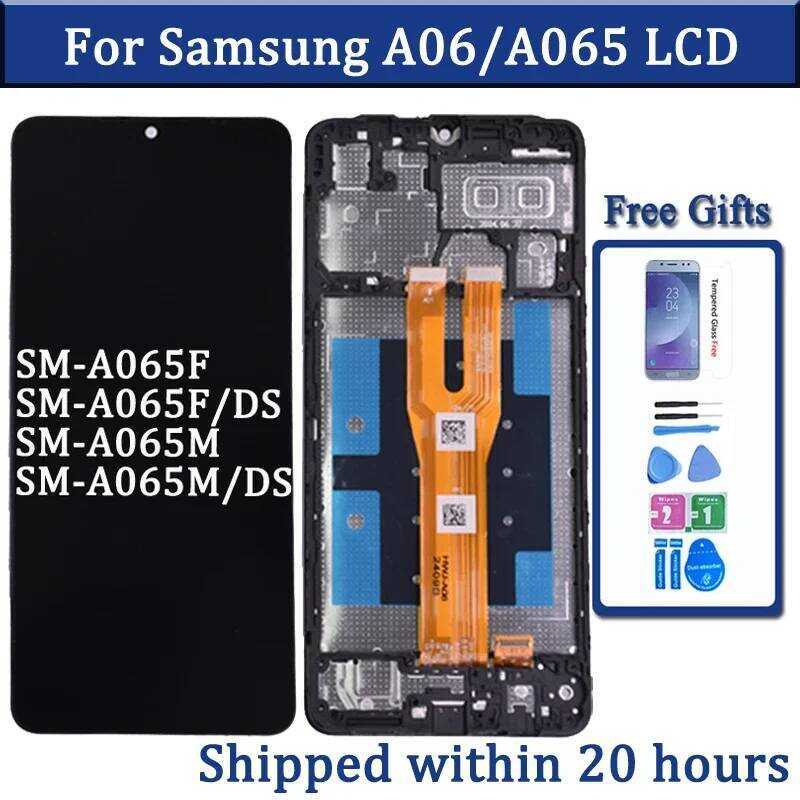 F6 For 2 A06 LCD Display Touch Screen Digitizer Assembly Replacement ...