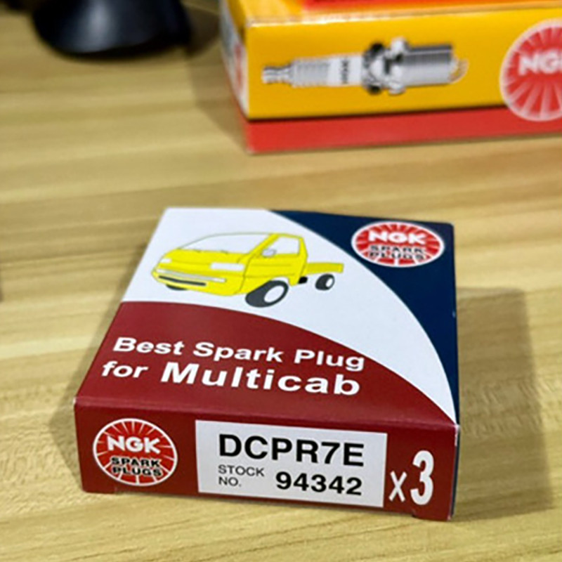 3PCS NGK DCPR7E SPARK PLUG F7TC,SET of 3 pang suzuki multicab SparkPlugs AutoRepair IridiumPlugs ...
