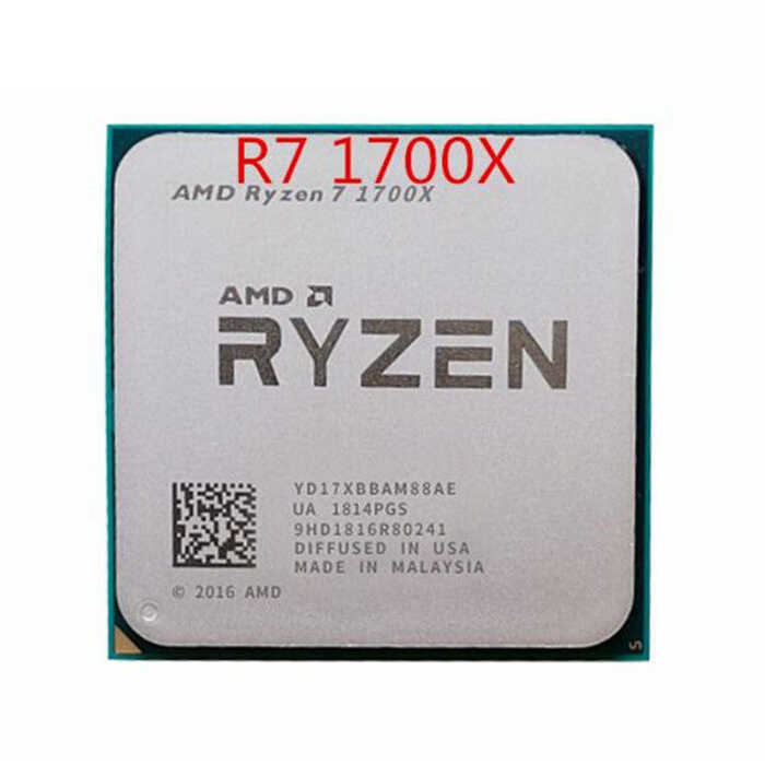 AMD Ryzen 7 1700X R7 1700X R7 PRO 1700X 3.4 Ghz Eight-Core CPU ...