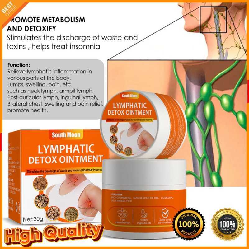 PANGTANGAL NG BUKOL LYMPHATIC DETOX OINTMENT Original Lymphatic ...