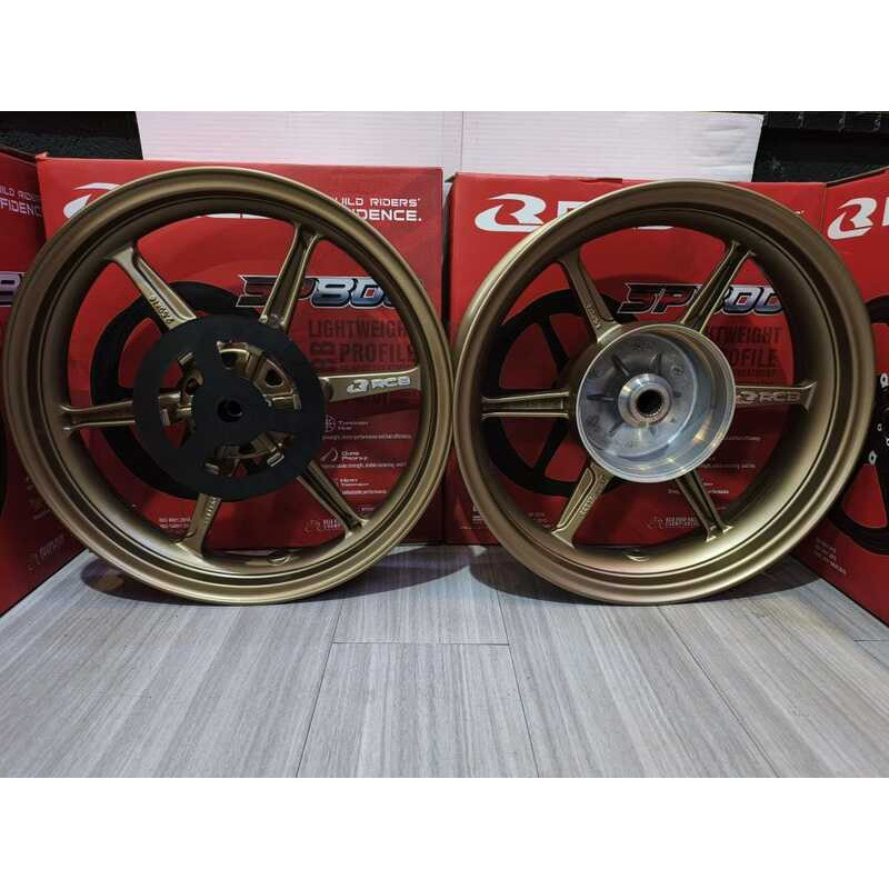RCB MAGS SET SP Sp800 GOLDEN BRONZE FOR HONDA ADV 160 RIM 14" 722 ...