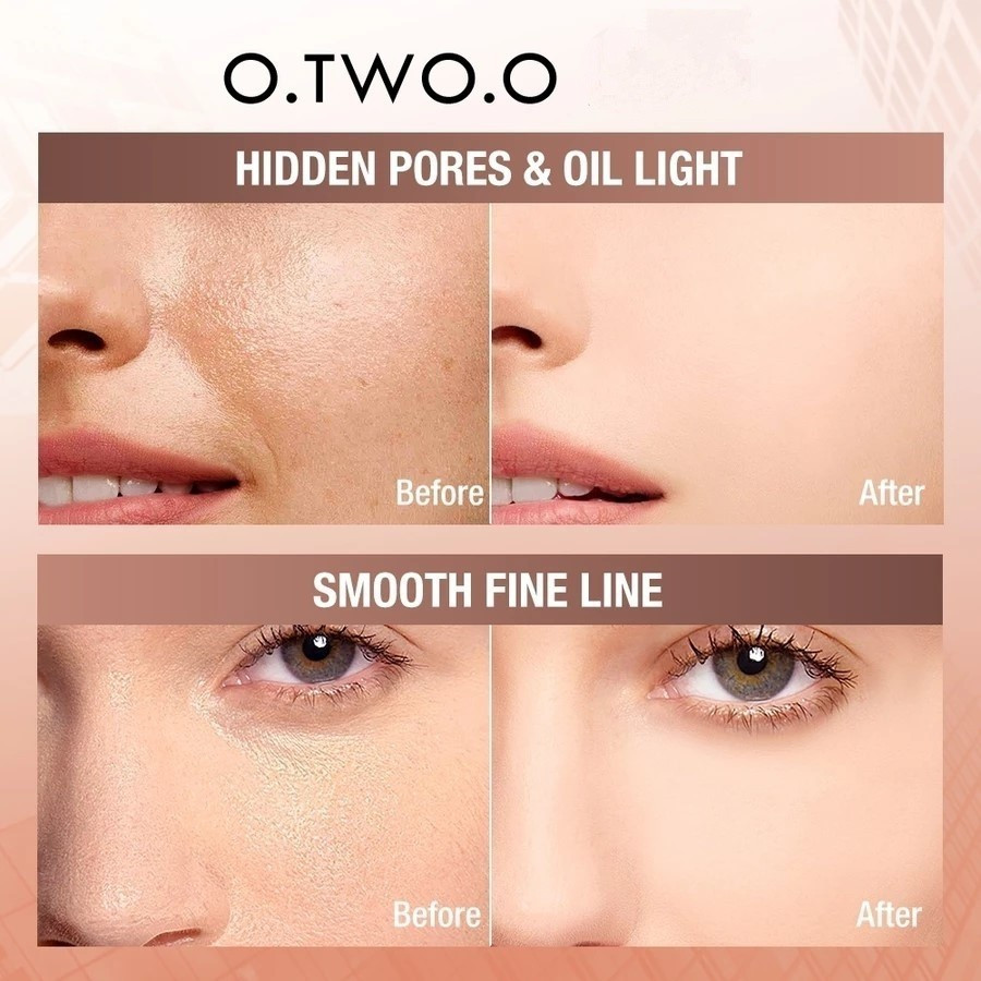 O.TWO.O Makeup Primer Oil Control Long-lasting Smooth Skin Blurs Large ...