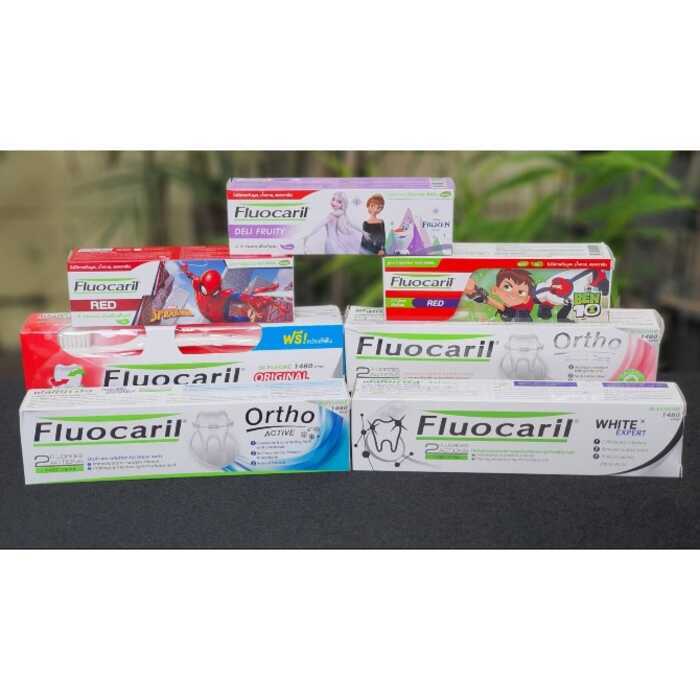 Fluocaril Pyodontyl Parodontax Sensodyne Toothpaste Original White ...