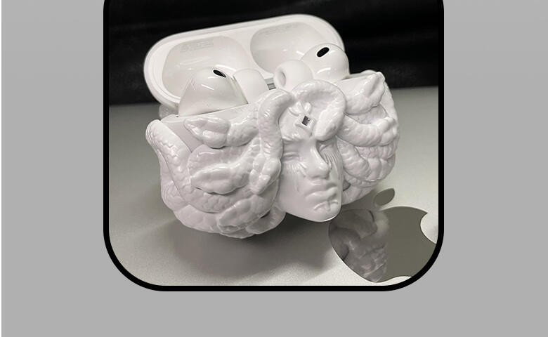 Imitation Porcelain Version Medusa Earphone Case Suitable for ...